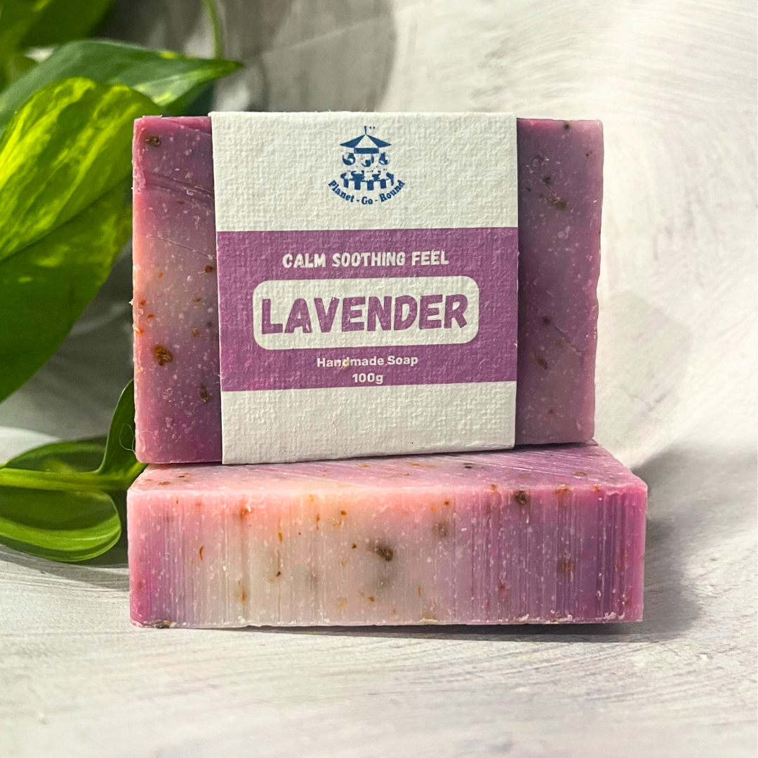 Handmade Essential Oil 'Lavender' Soap – Planet Go Round